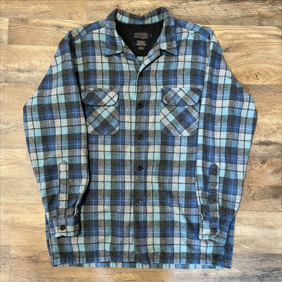 Pendleton | Shirts | Pendleton The Original Board Shirt Wool Flannel ...